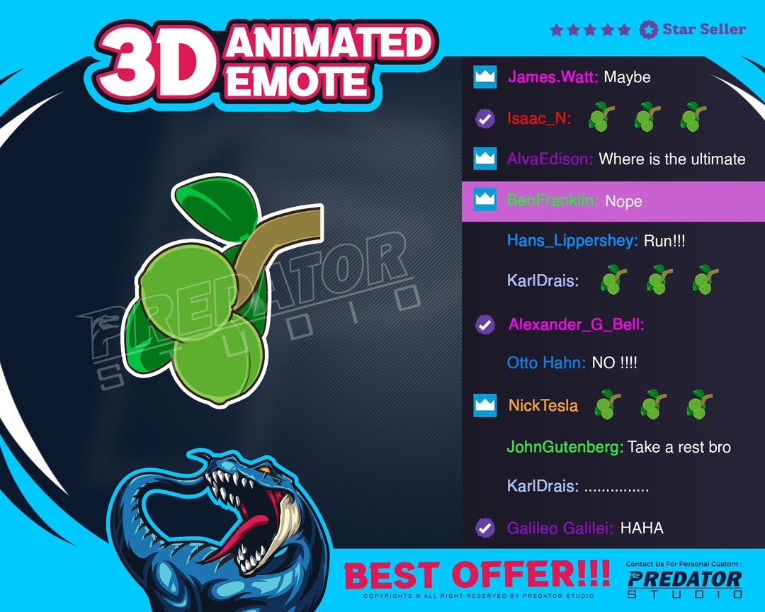 Deez Nuts 3D Animated Emote: Twitch, Discord, Youtube - Etsy