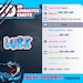 Lurk 3D Animated Text Emote, Emote Commission, Animated Emotes, Discord ...