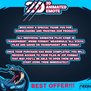 Hellmo 3D Animated Emote, Angry Emote, Kick Emote, Emote Commission ...