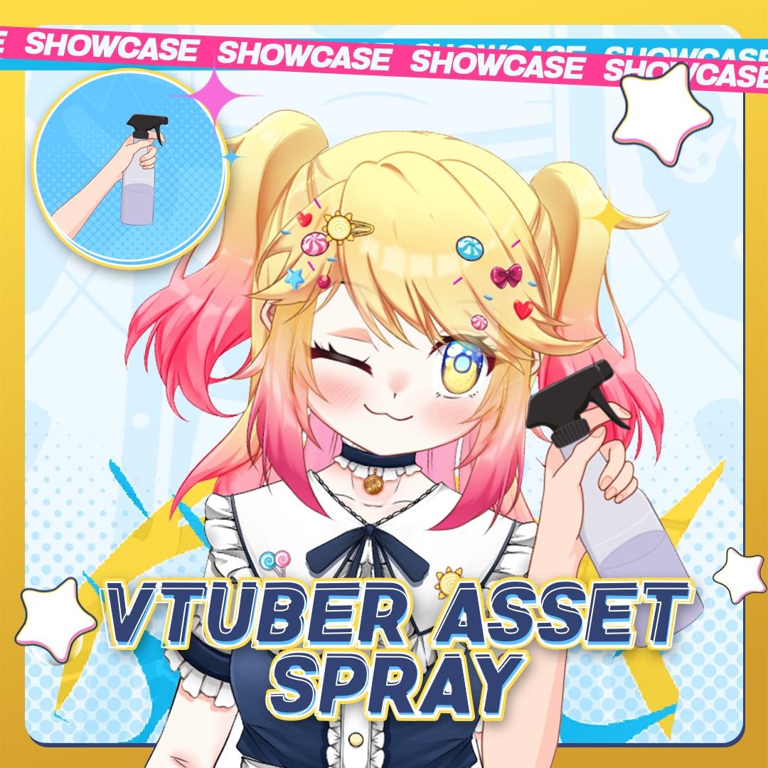 Vtuber Spray Bottle Asset: Live2d Cleaning Animation - Etsy