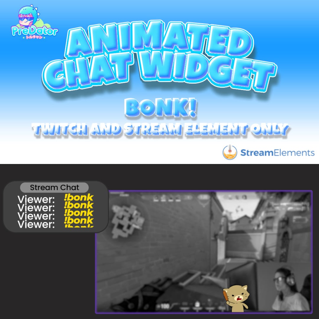Stylish Twitch Widget - Instant Download, Enhance Your Stream ...