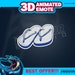 3D Animated Slipper Emote for Twitch and Discord - Etsy