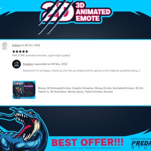 3D Animated Emote: Love Grenade Twitch Chat Emotes - Etsy