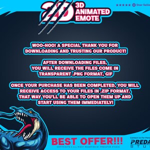 Slipper 3D Animated Emote for Twitch and Discord - Stream Emotes ...