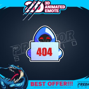 Hacker 3D Animated Emote, Kick Emote, Animated Emotes, Emotes ...