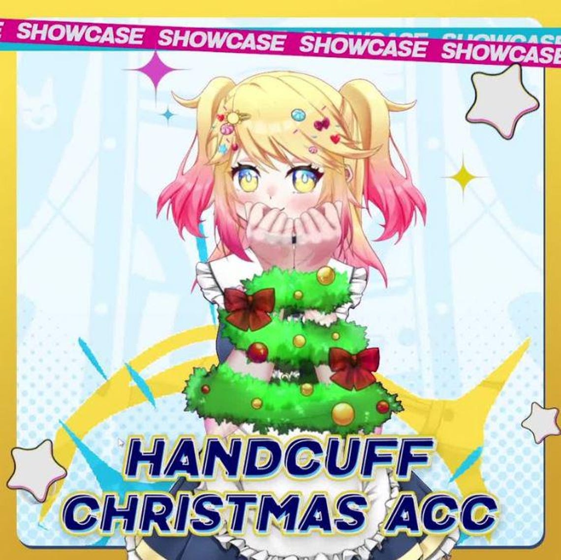 Vtuber Assets Christmas Accessory Handcuff for Live2d Holiday Animations - Etsy