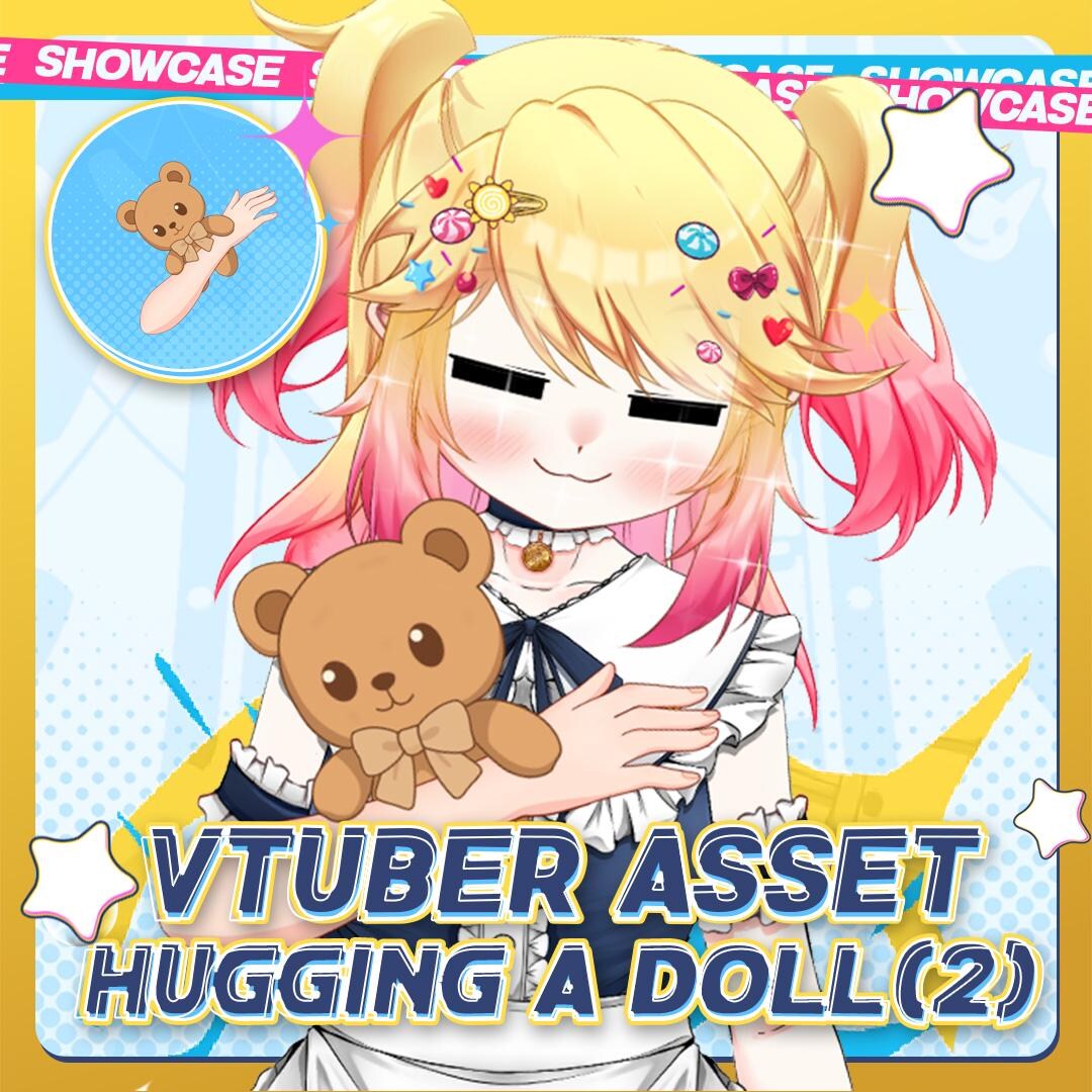 Vtuber Asset: Hugging Doll Prop for Live2d Model - Etsy