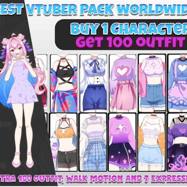 Vtuber Clothing - Etsy