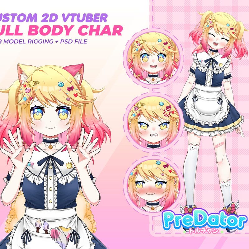 Vrchat Avatar Female - Etsy