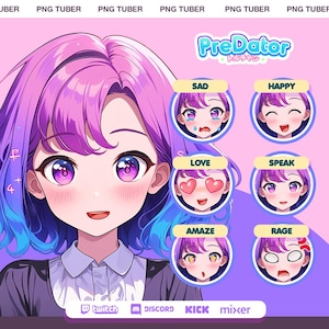 Custom Cute Pngtuber | Pngtuber | Custom PNG Tuber | PNG Character ...