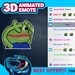 3D Animated Emote: Papaga Hypers for Twitch/discord - Etsy