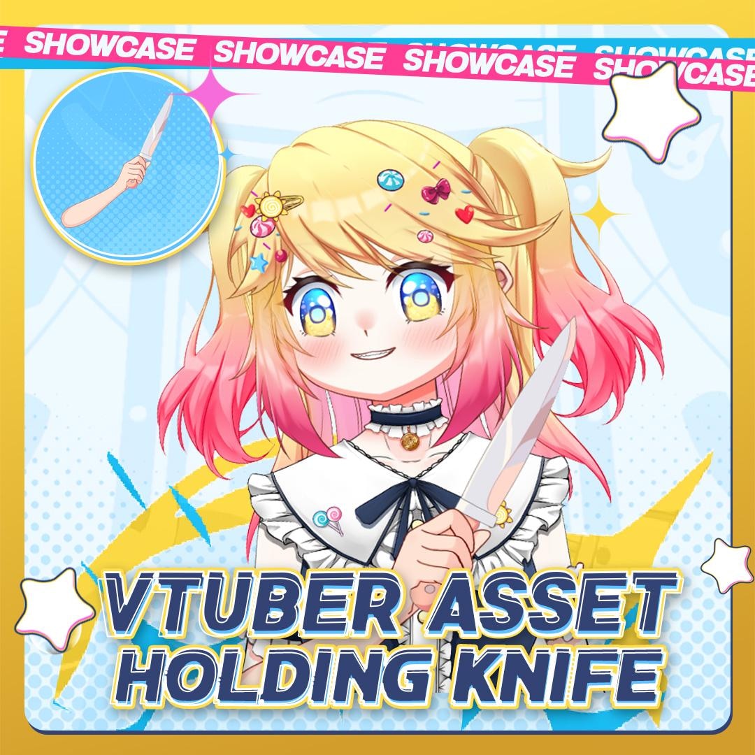 Vtuber Knife Asset: Horror/drama Live2d Streaming Prop - Etsy
