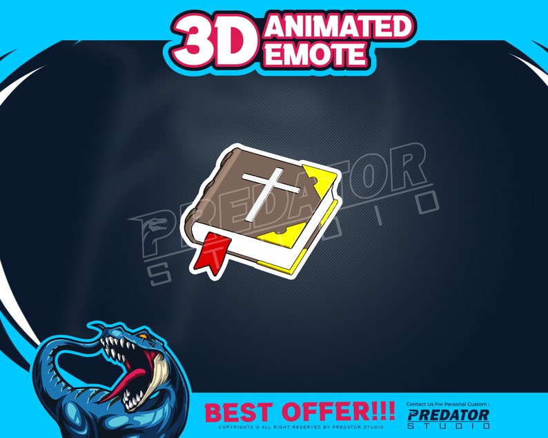 3D Animated Emote Twitch Chat Emotes Stream Emotes Gaming - Etsy