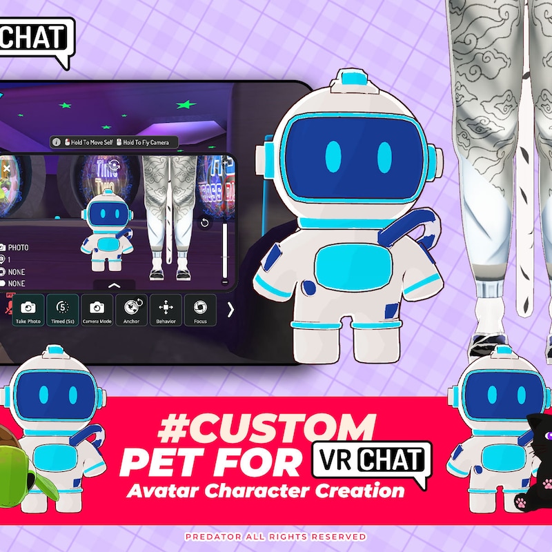 Vrchat Avatar Cute - Etsy