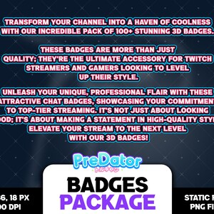 Crown Badges Pack: 100+ Twitch Streamer Loyalty Badges (PNG File) - Etsy