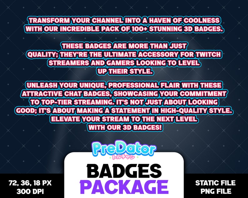 Crown Badges Pack: 100+ Twitch Streamer Loyalty Badges (PNG File) - Etsy