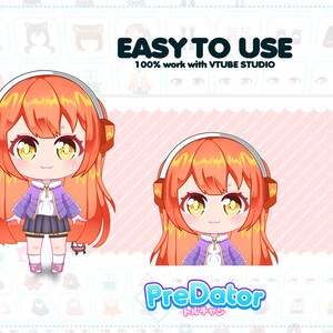 Unlock Limitless Vtuber Chibi Styles : Mix & Match 150+ Live2d Vtuber ...