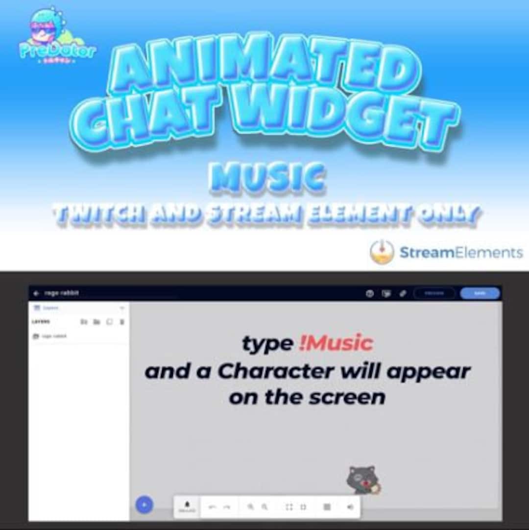 Streamline Viewer Interaction With Animated Twitch Chat Widget - Music ...