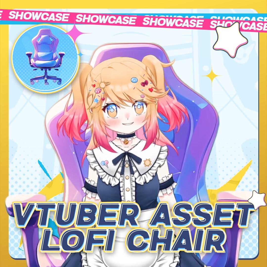 Animated LOFI Chair: Cozy Vtuber Asset for Live2d - Etsy UK