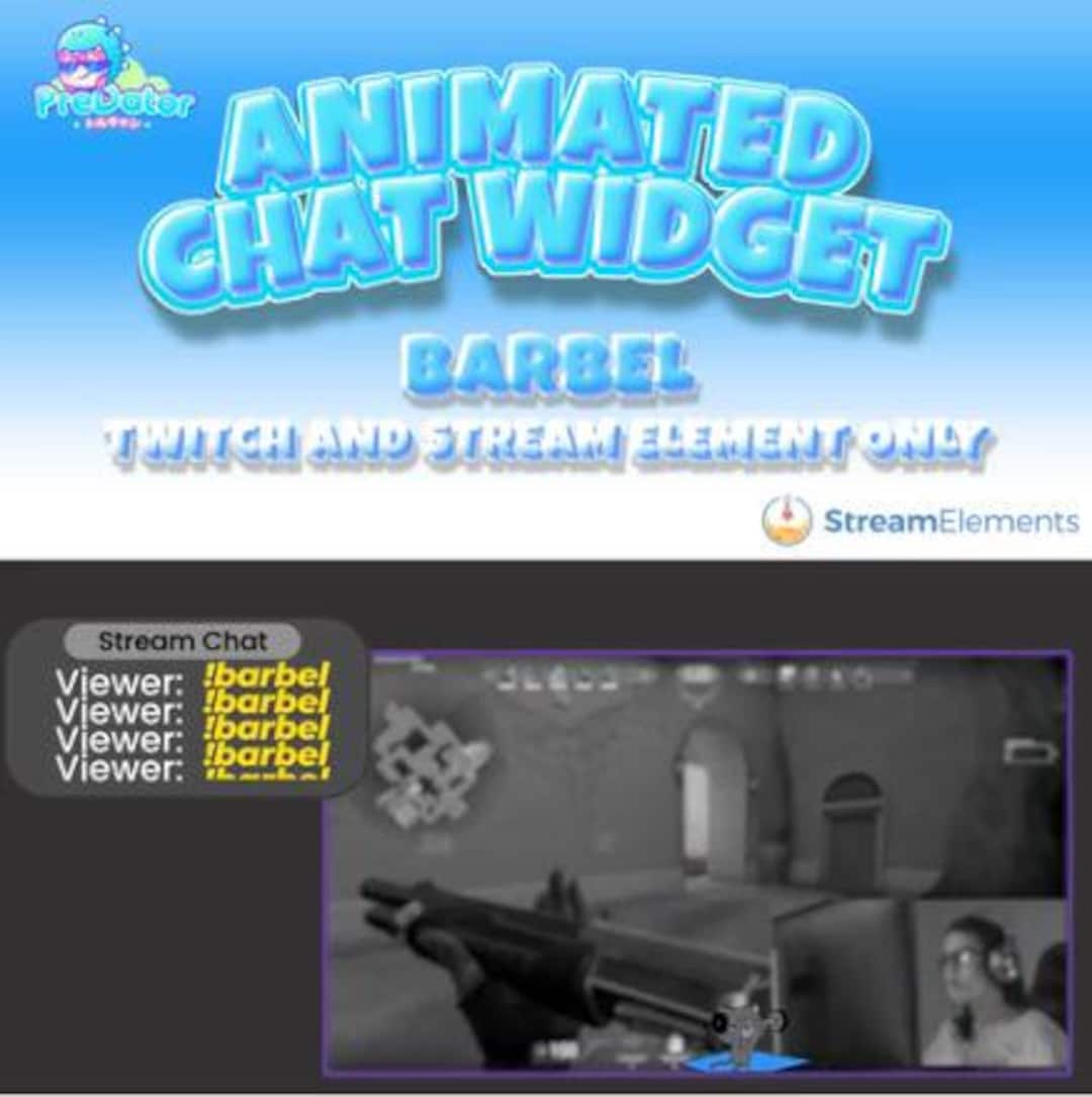 Create Stunning Streams | Animated Chat Widget for Engaging Twitch ...