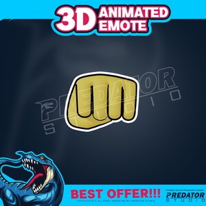 3D Animated Emote, Twitch Emote, Gaming Emotes, Emote Commission, Funny ...