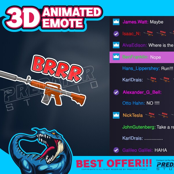 Sniper Twitch Sub - Etsy