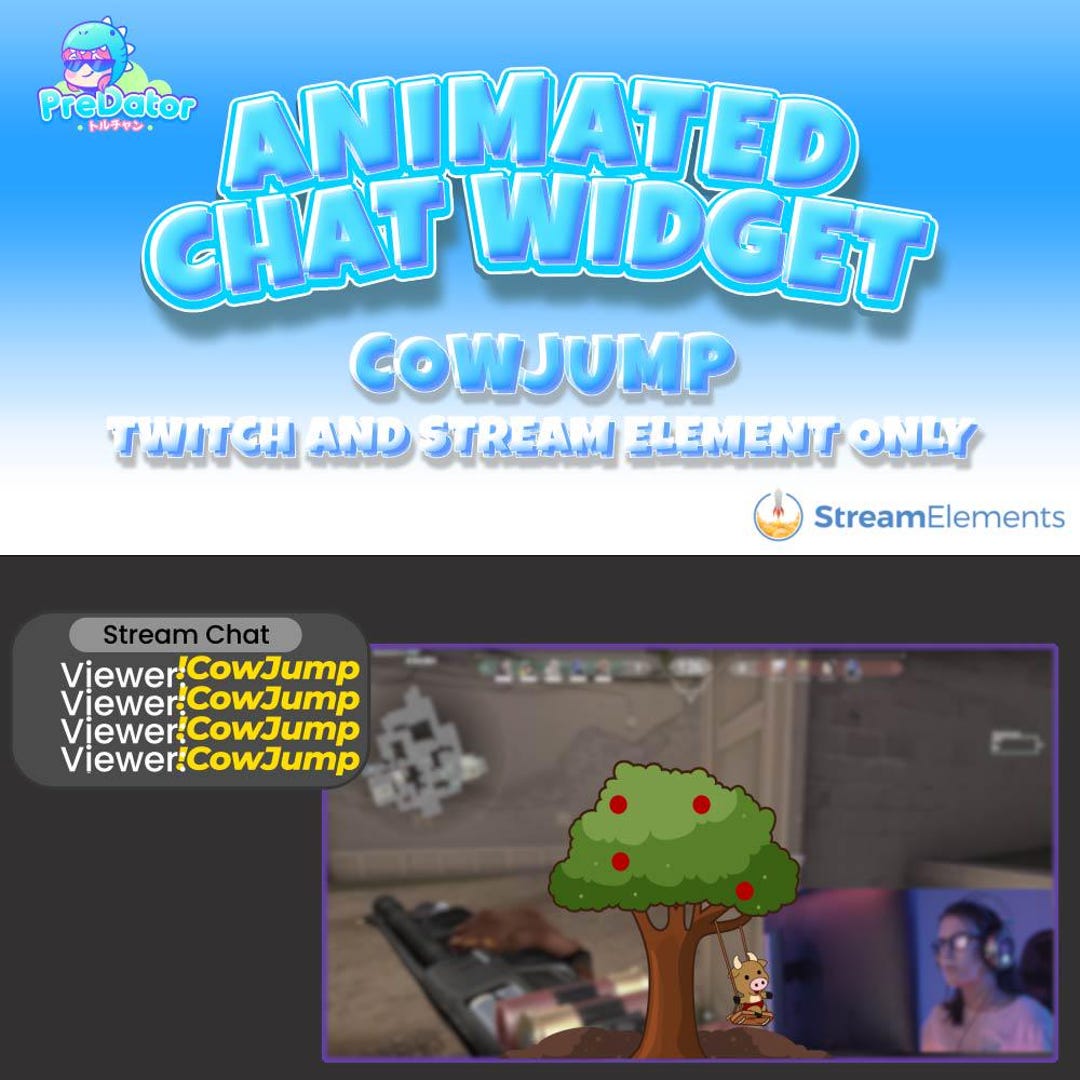 Sleek Animated Twitch Chat Widget | Streamline Your Chat With Style ...