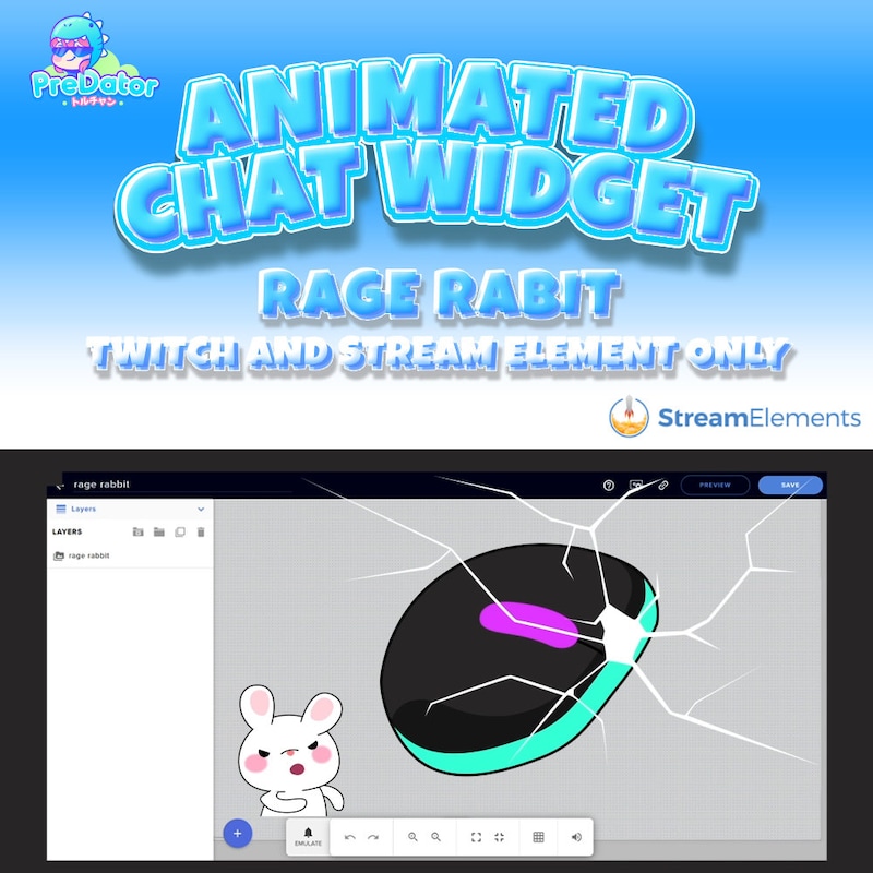 Twitch Chat Widget - Etsy