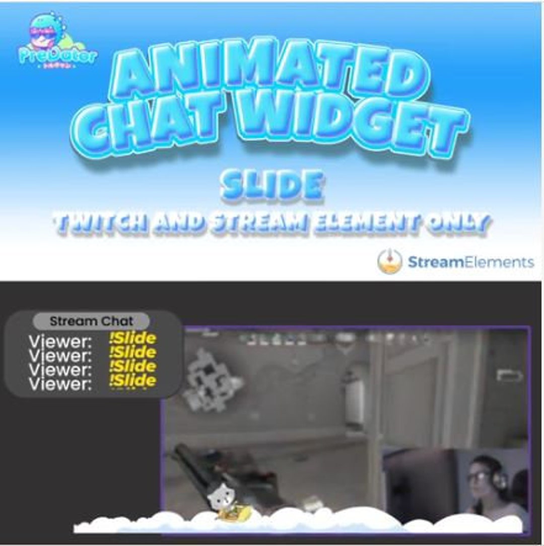 Animated Twitch Chat Widget - Enhance Stream Interaction - Slide Twitch ...