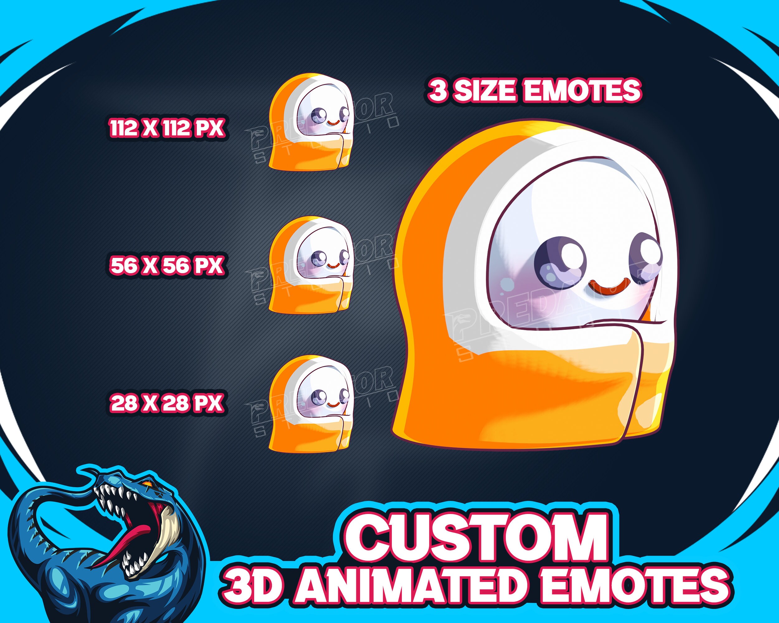 Custom Emotes Animated Emote Twitch Emotes Discord Emotes - Etsy UK