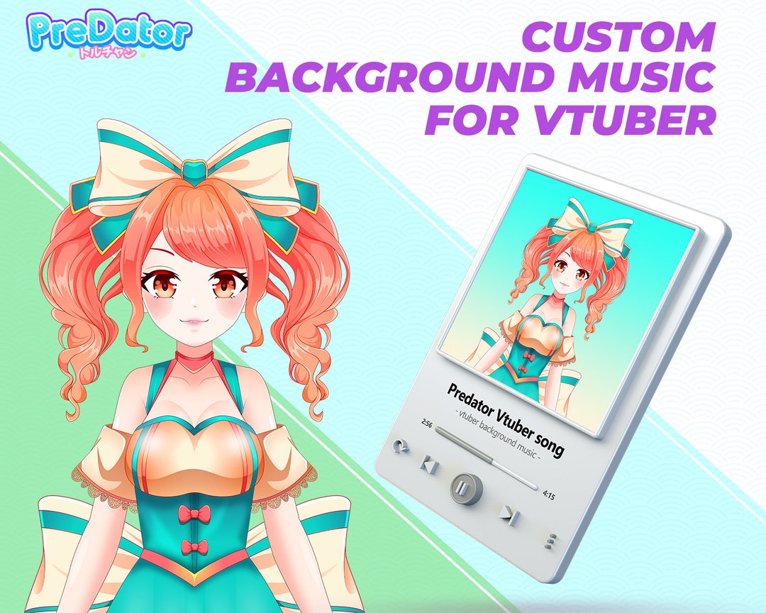 Tailored Audio Backdrops: Personalized Background Music for Vtubers and Streamers - Etsy