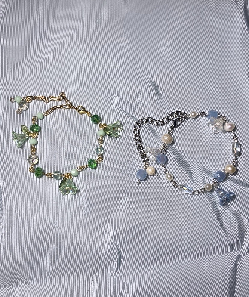 2 Friendship Matching Best Friends Bracelet Coquette Aesthetic Silver ...