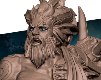 Zeus 3d Print - Etsy