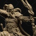 Elduin Alaren, Elf Ranger Archer Hunter | Tabletop Gaming Mini or ...