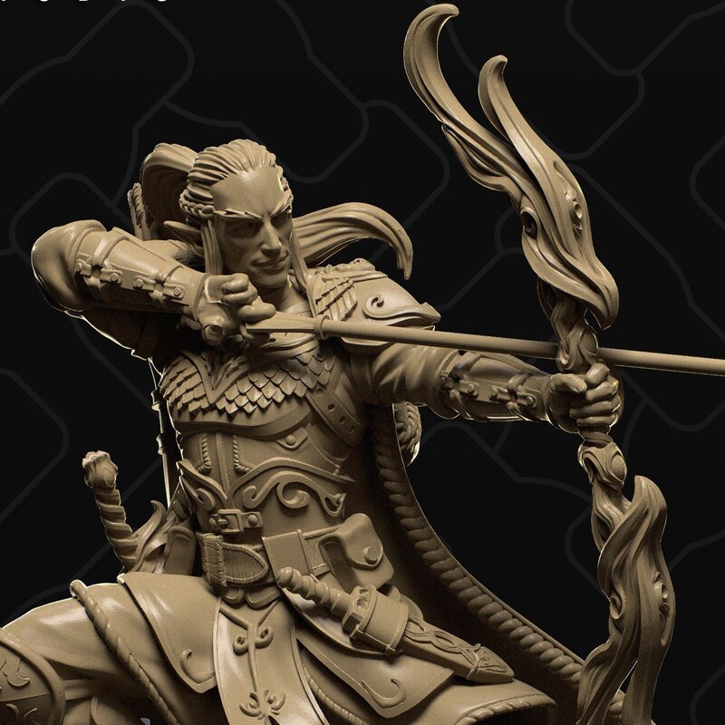 Dnd Archer Armor Mini - Etsy