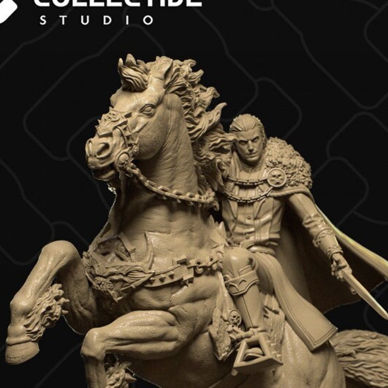 Horse 3d Mini Dnd - Etsy