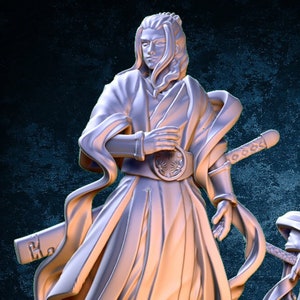 Takemikazuchi Japanese Sword God TABLETOP SCALE TTRPG Miniature Village ...