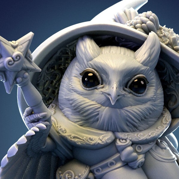 Owl Miniature Dnd - Etsy