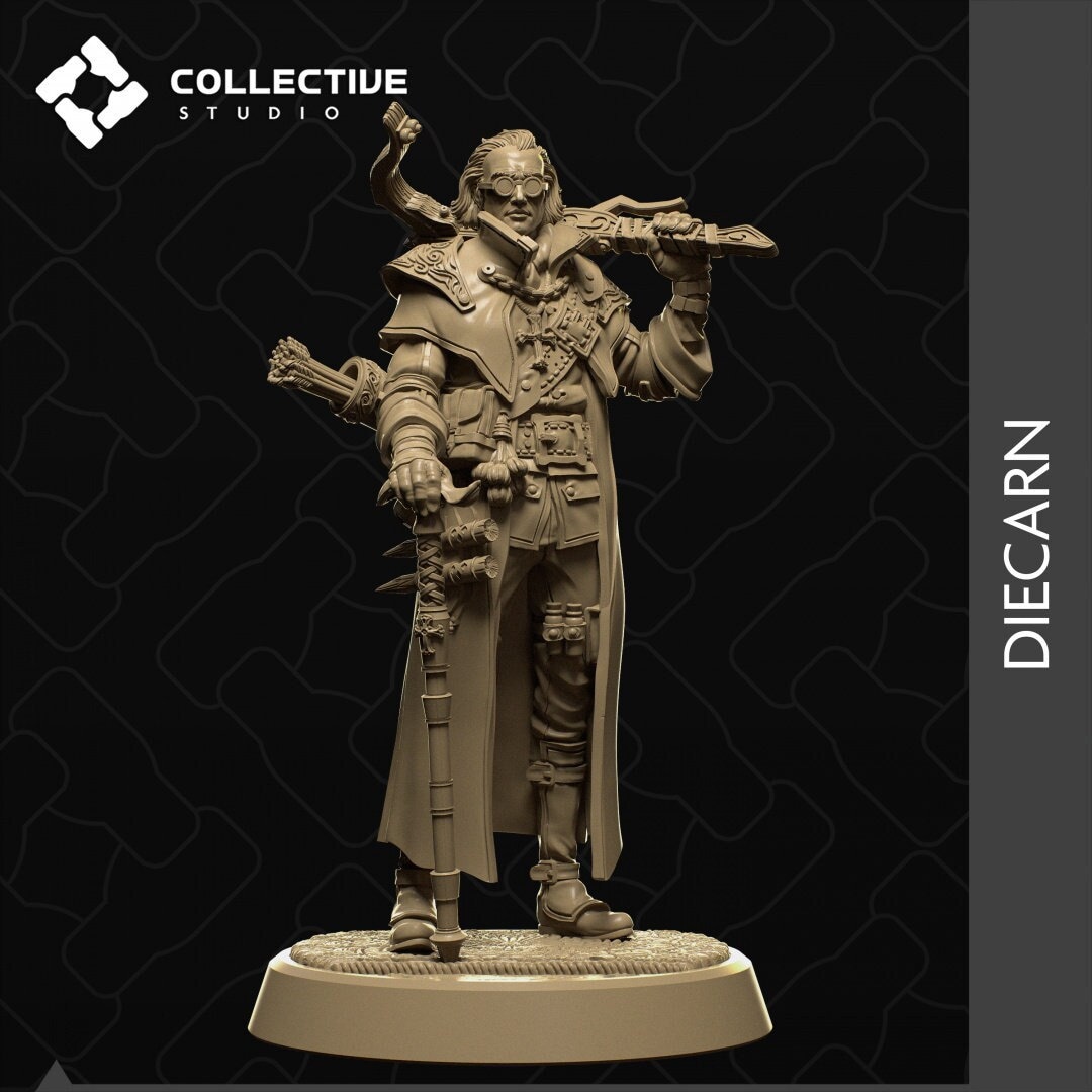 Diecarn, Vampire Monster Hunter, Van Richten, Von Hellsing | Tabletop ...