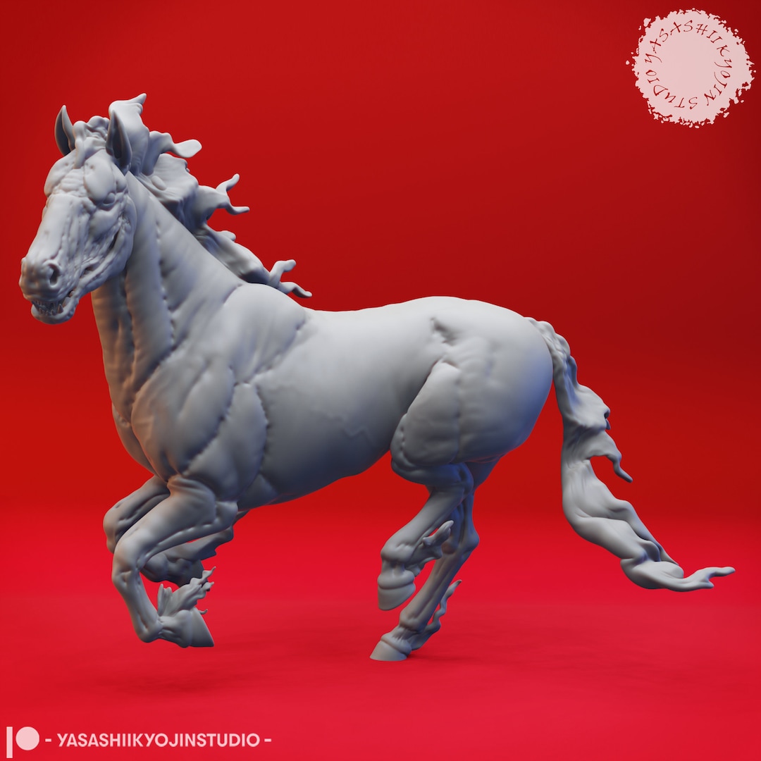 Nightmare TABLETOP SCALE TTRPG Monster Miniature Yasashii Kyojin Studio ...