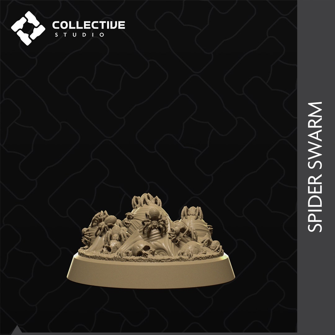 Spider Swarm | Tabletop Gaming Mini or Display Figure | Collective ...