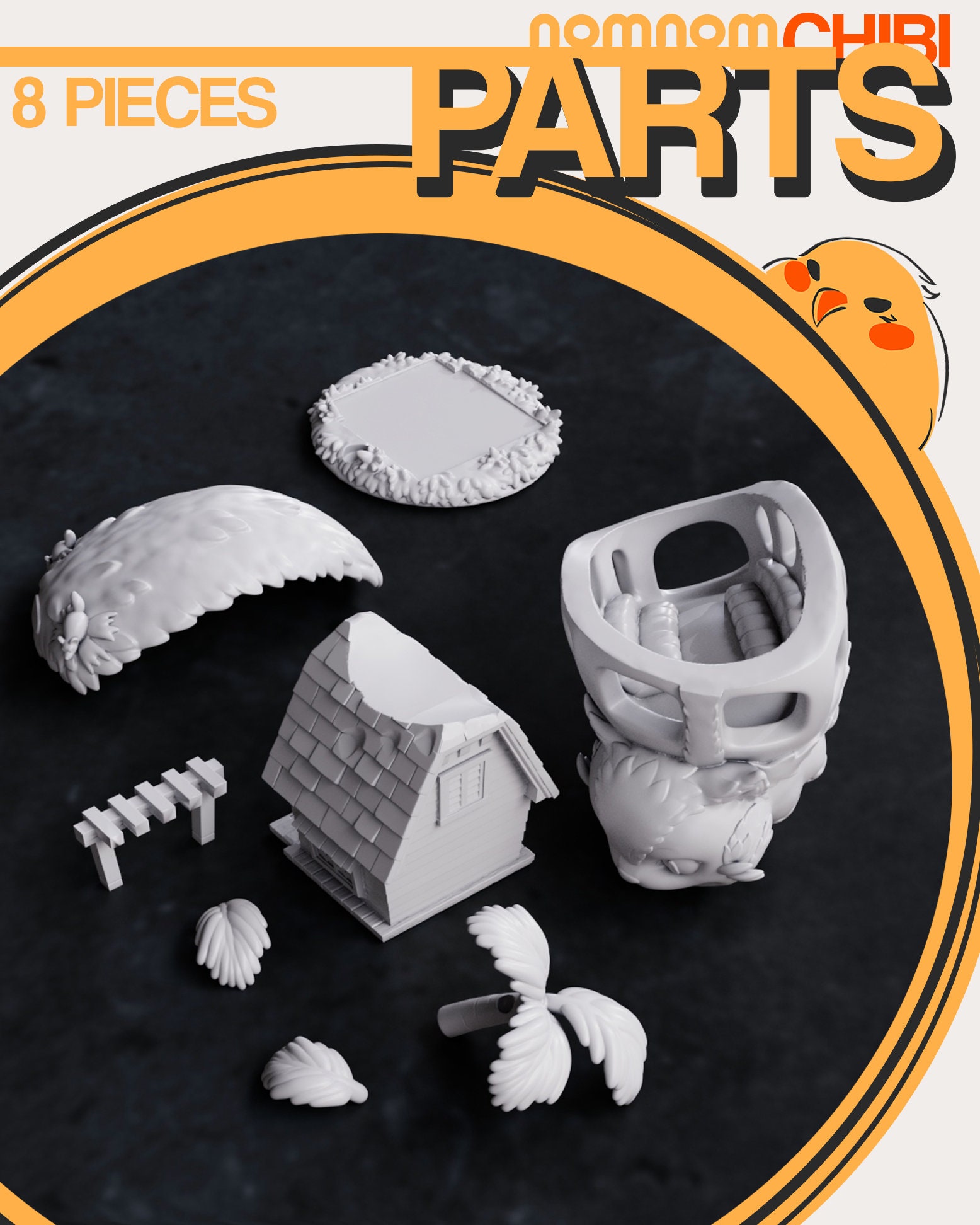 A Furry Ferry Resin Garage Kit Sculpture Anime Video Game - Etsy