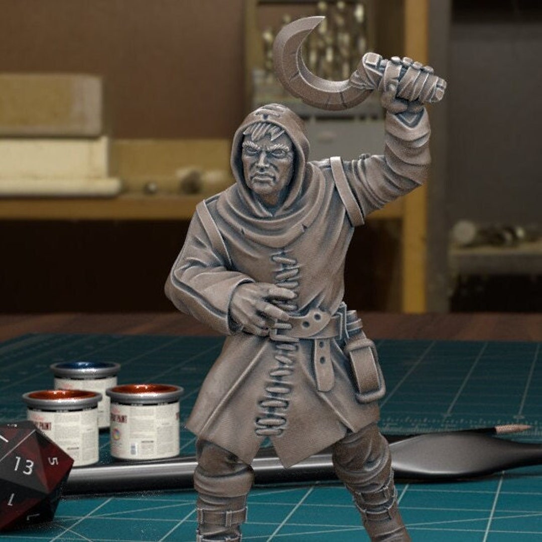 Aldeanos / ESCALA DE MESA / D&D TTRPG Mini / Miniaturas TytanTroll ...