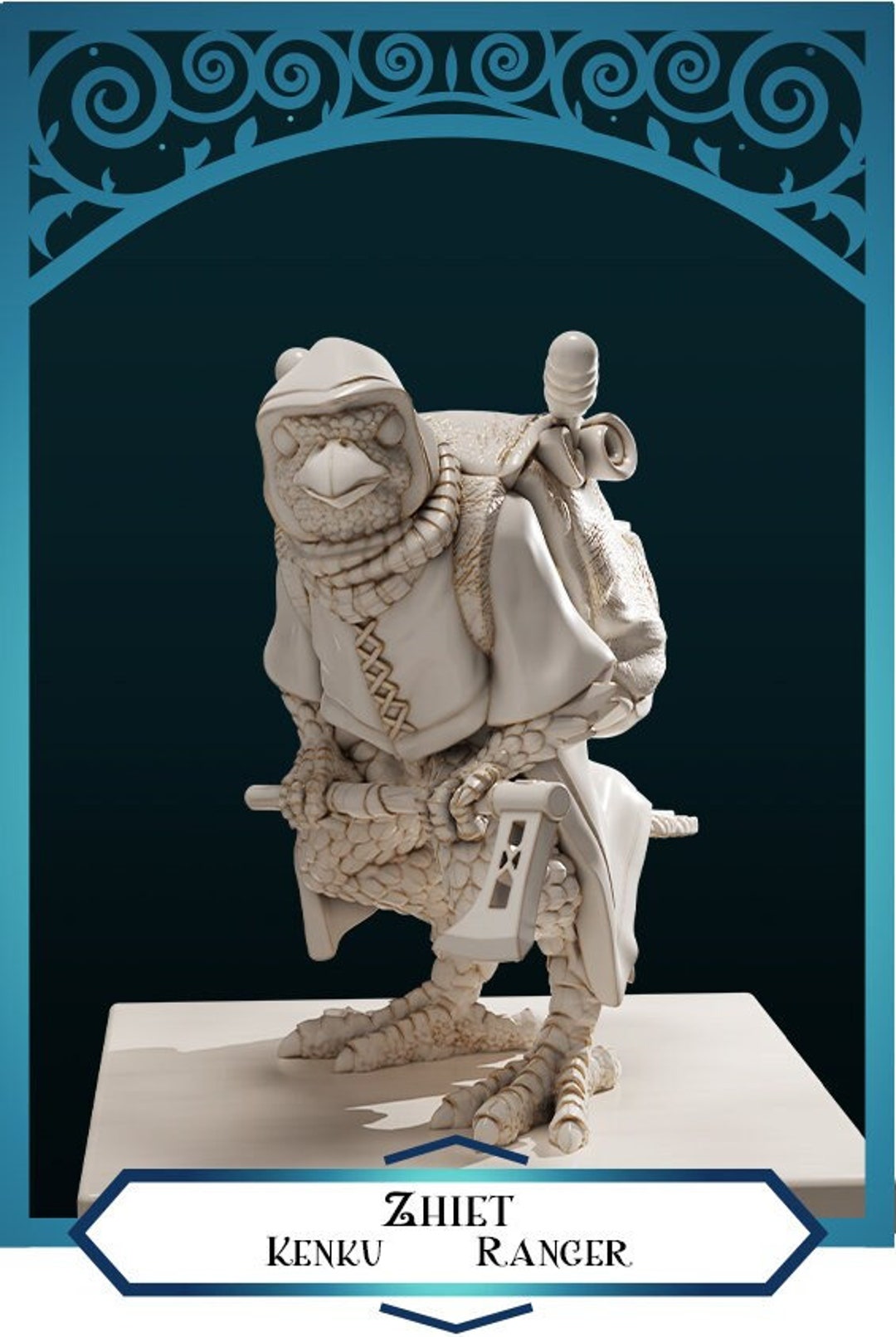 Kenku Ranger | D&D Ttrpg Miniature | Dnd is A Woman | No Base - Etsy