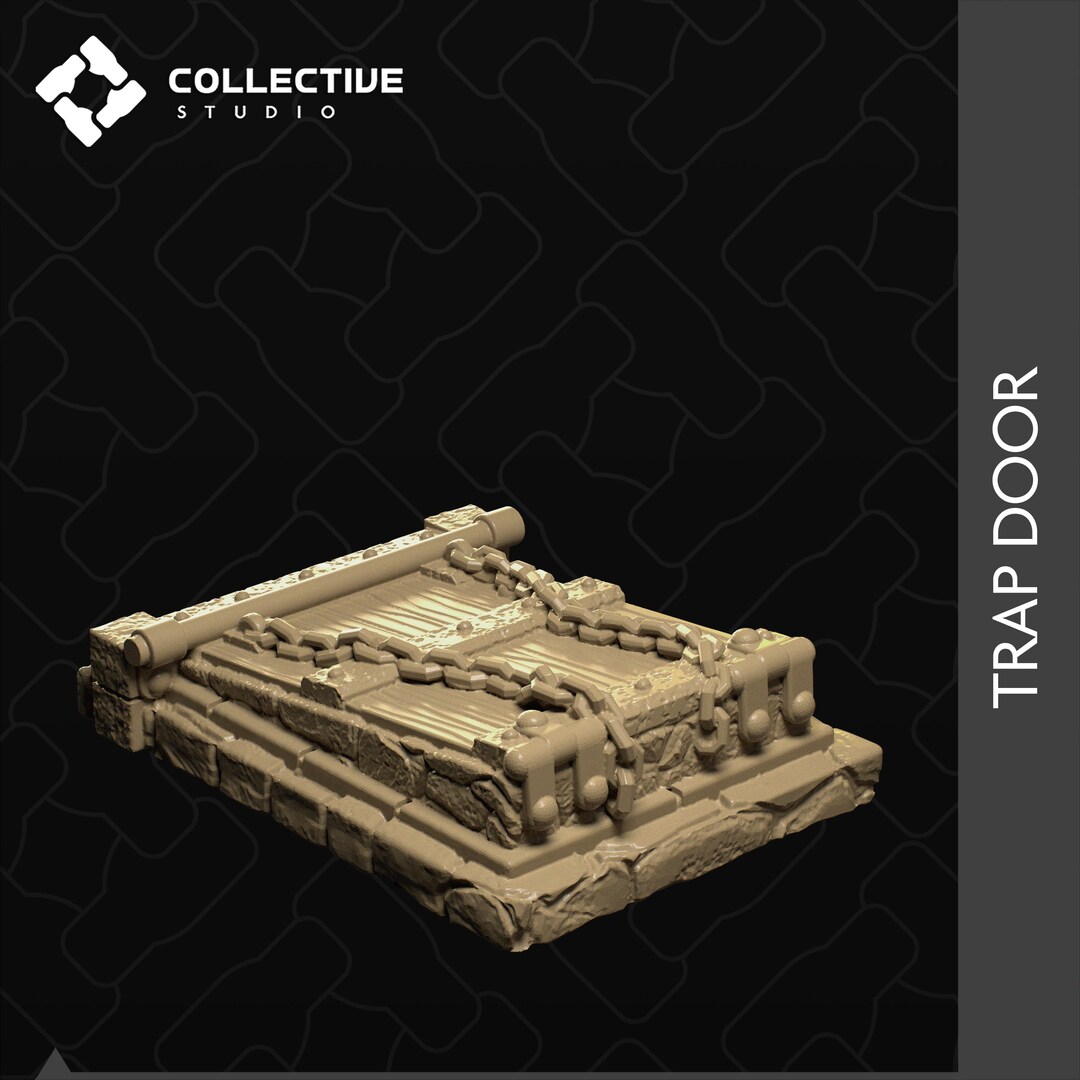 Trap Door | D&D Scatter | Collective Studio - Etsy