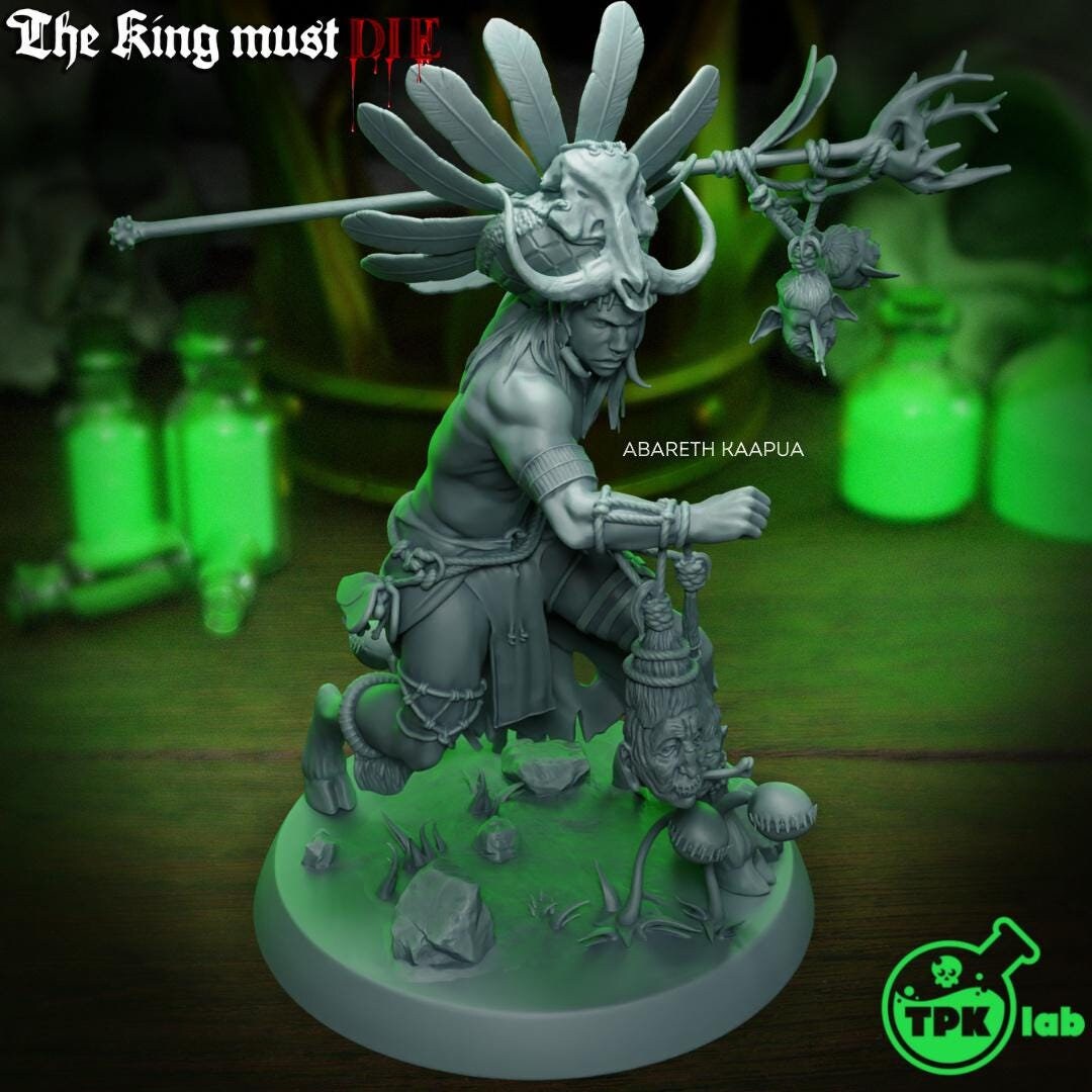 Buy Human Druid Shaman, Abareth and Jhapira Kaapua | Tabletop Gaming ...