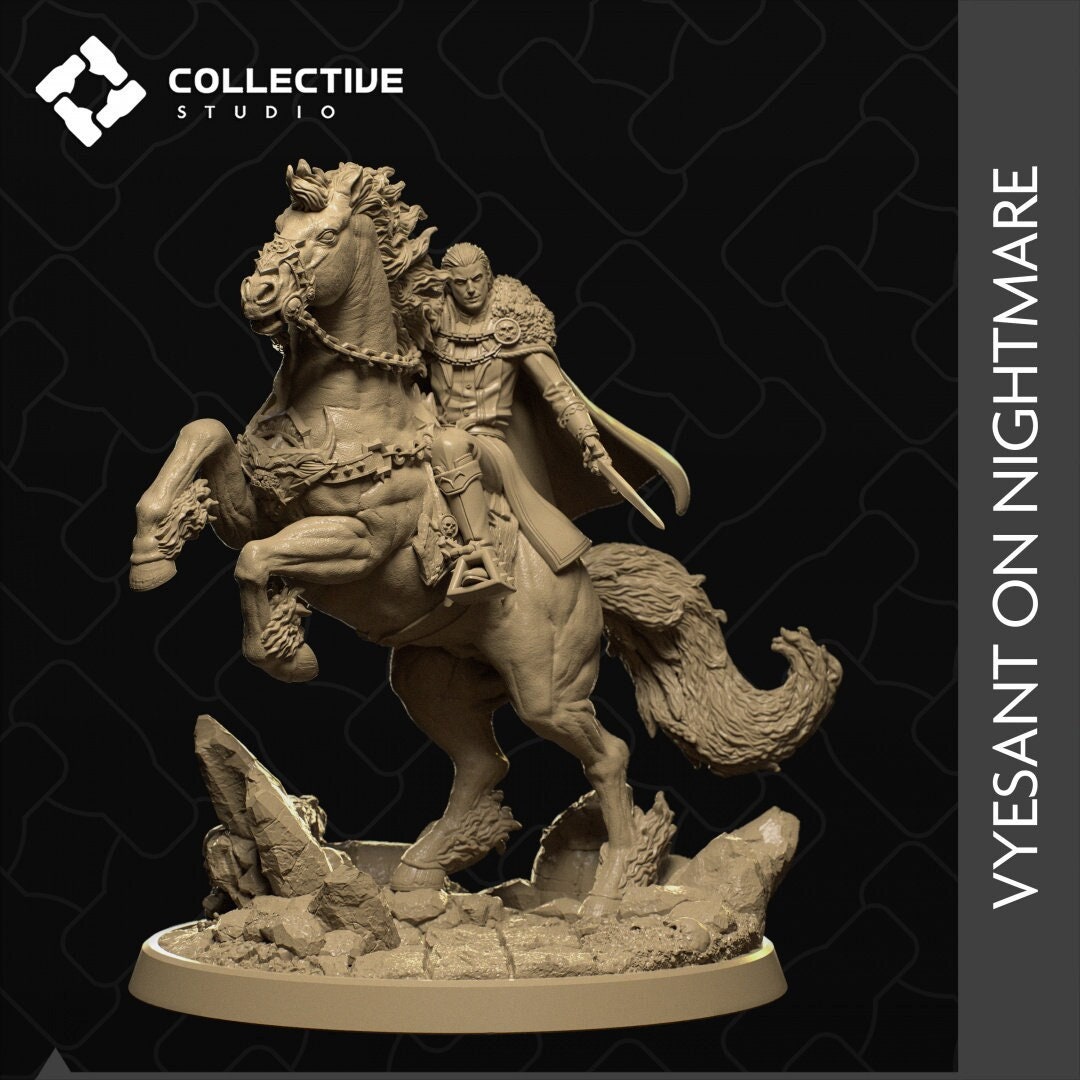 Vyesant on Nightmare | Strahd Von Zarovich | Tabletop Gaming Mini or ...