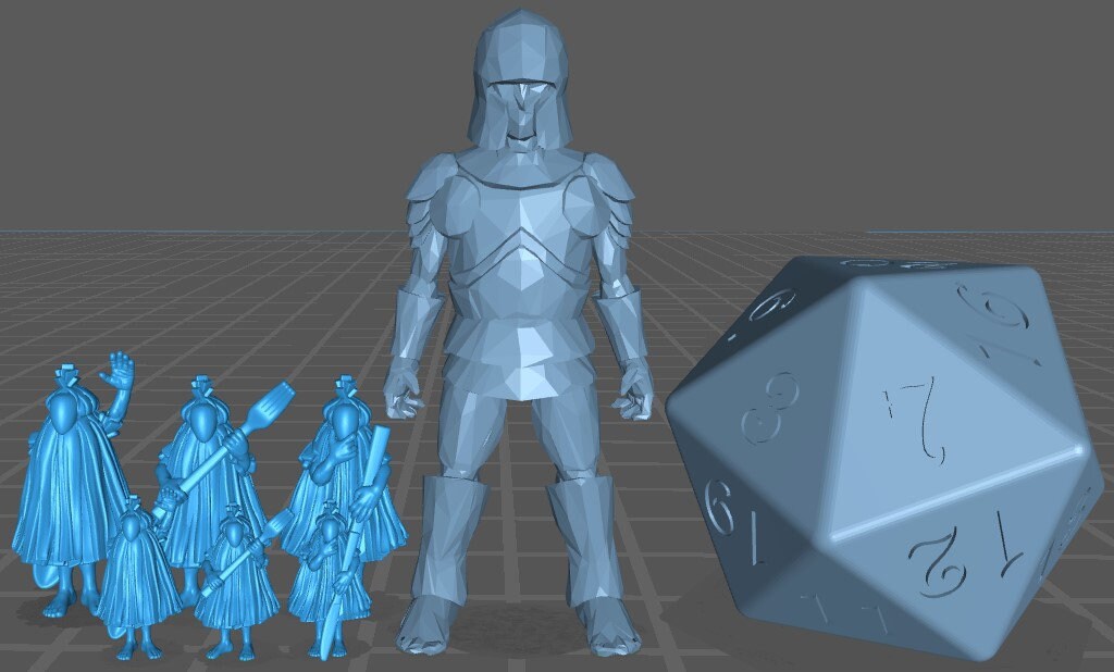 Conjunto Chwinga / ESCALA DE MESA / TTRPG Monstruo Miniatura / - Etsy ...