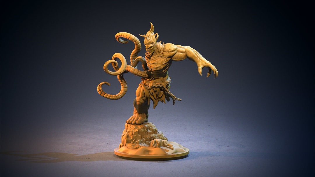 Nasnas Half Man Monster TABLETOP SCALE D&D TTRPG - Etsy