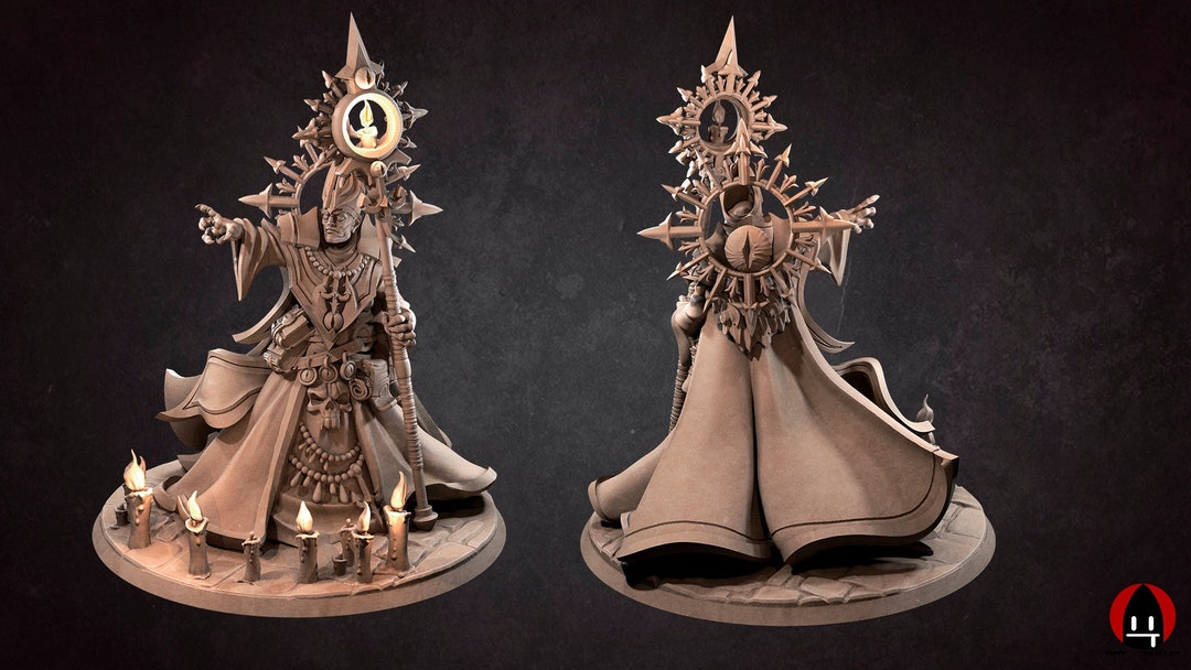 Kerioth, Cultist Leader Sanctified | Tabletop Scale | D&D Ttrpg ...